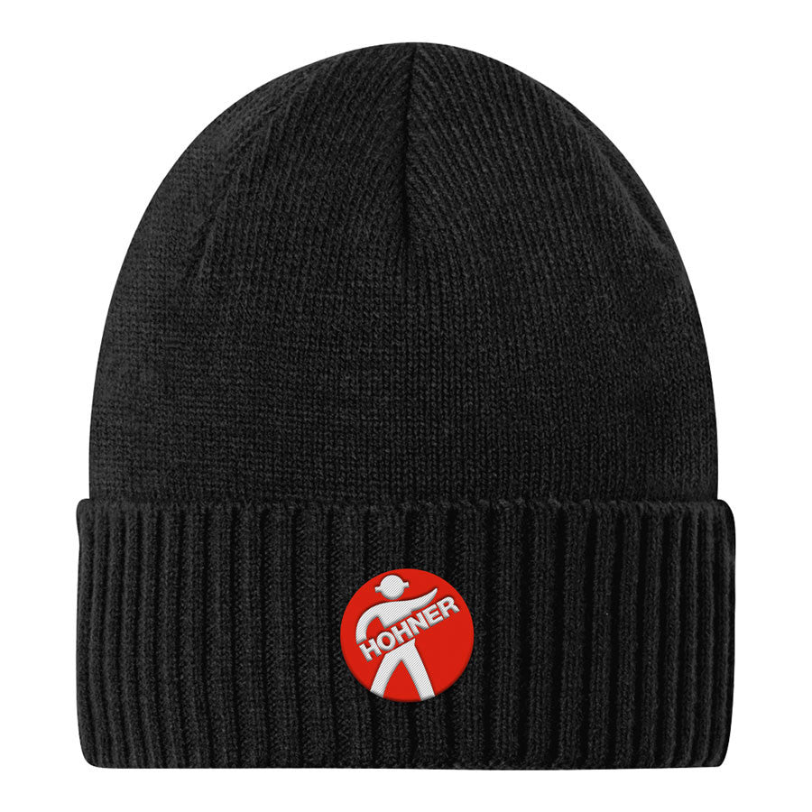 Hohner Logo Knit Hat. Rib Knit Cuff Beanie. HNH3 Free USA Shipping ...