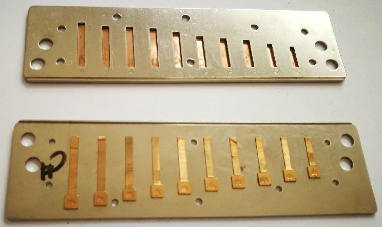 Harmonica Reed Plates – RockinRonsMusic